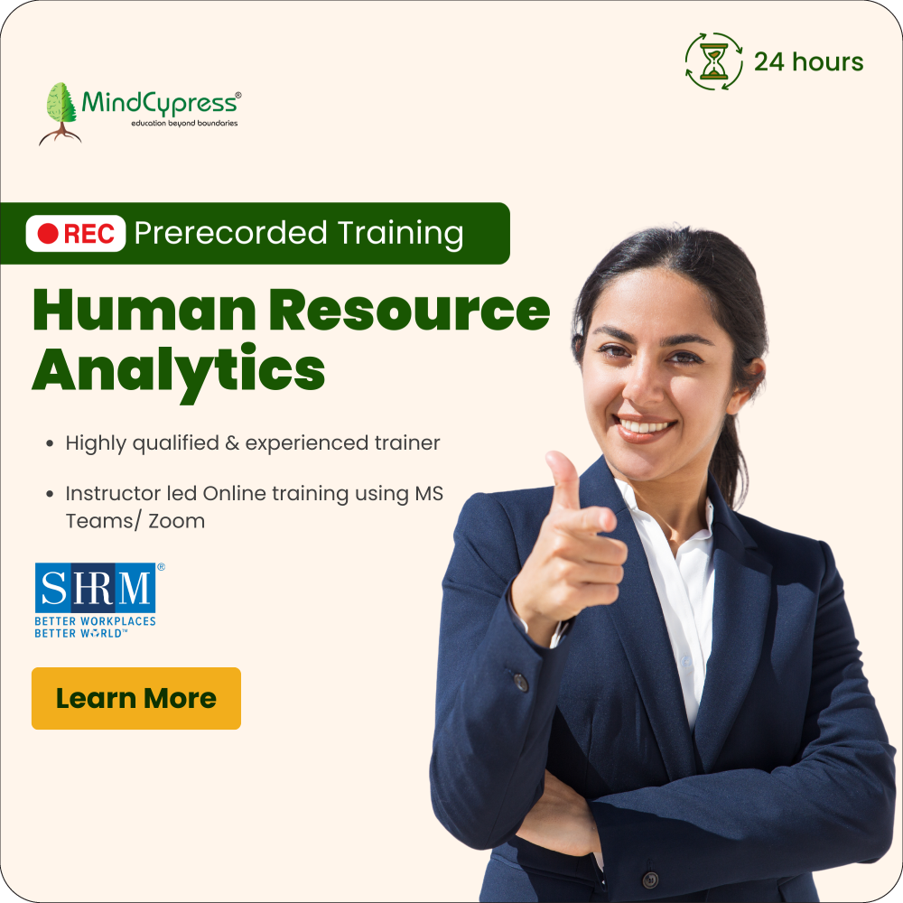 Human Resource Analytics Prerecorded Training & MindCypress