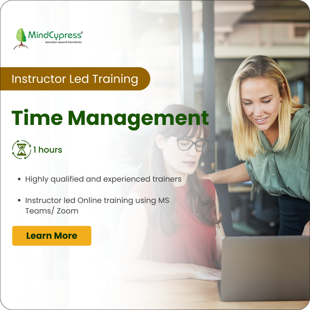 Time Management Self Paced e-Learning Course & MindCypress