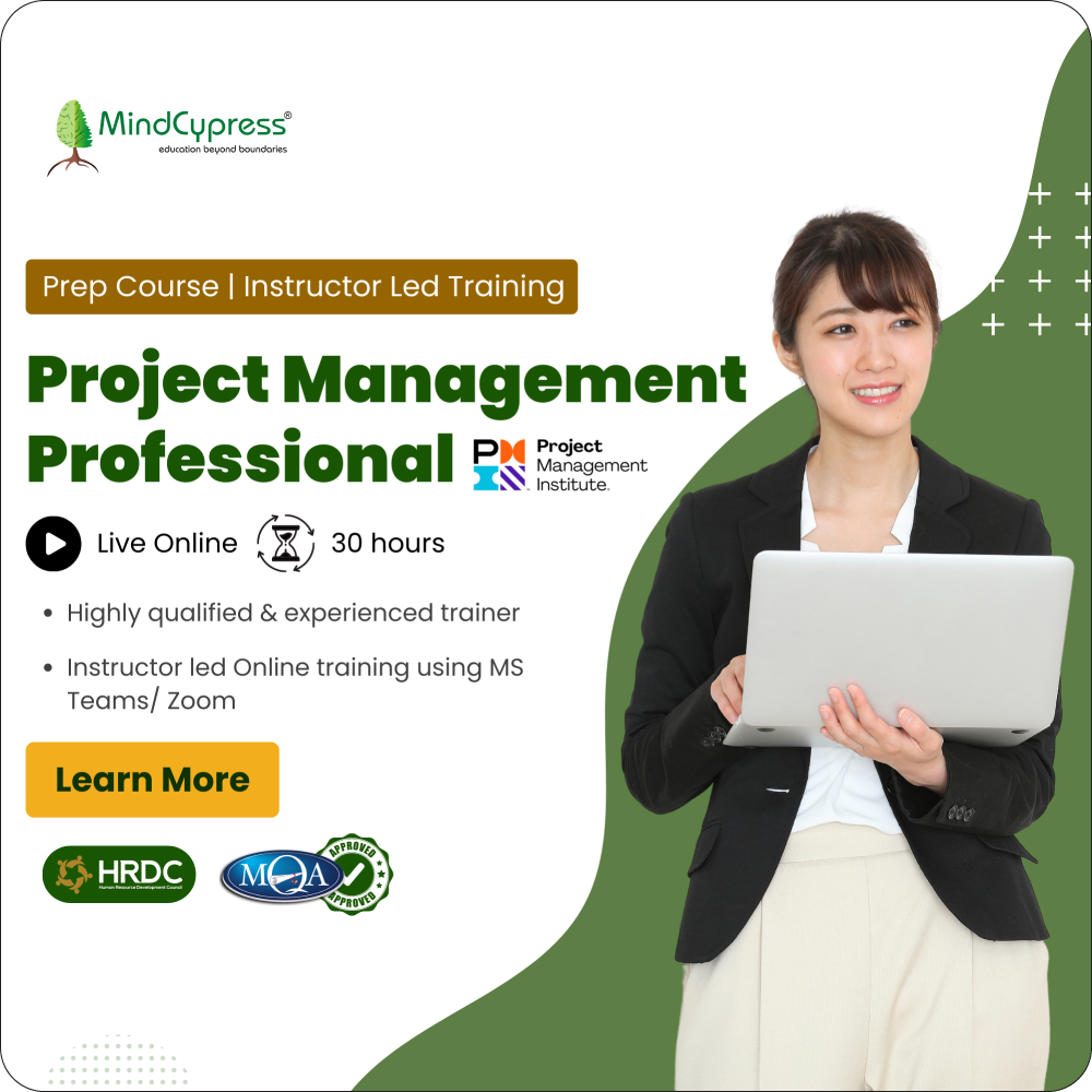 Project Management Professional Instructor Led Online Training & MindCypress