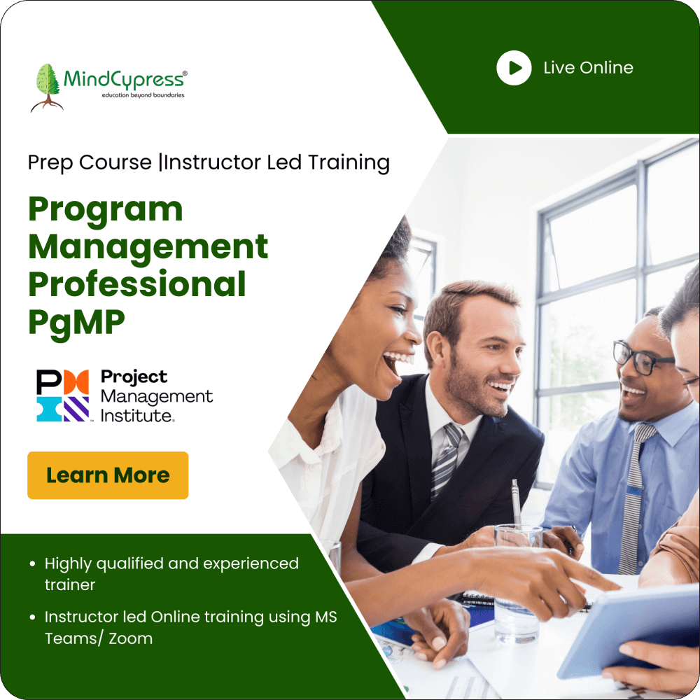 Achieve Excellence in Program Management With PgMP Training & MindCypress