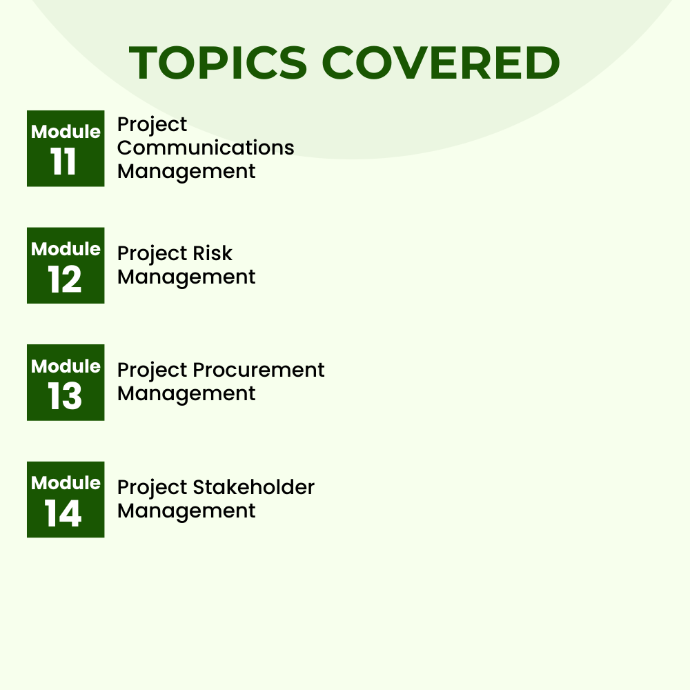 Build a Strong Base in Project Management With CAPM Prep Course ...