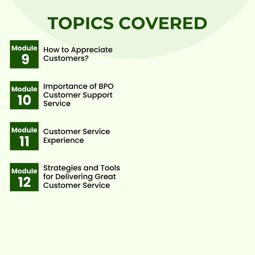 Customer Service Management Self Paced eLearning Course & MindCypress