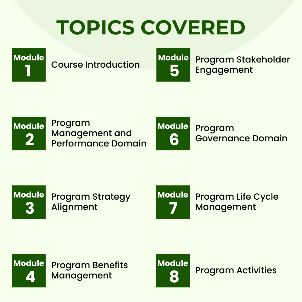 Achieve Excellence in Program Management With PgMP Training & MindCypress