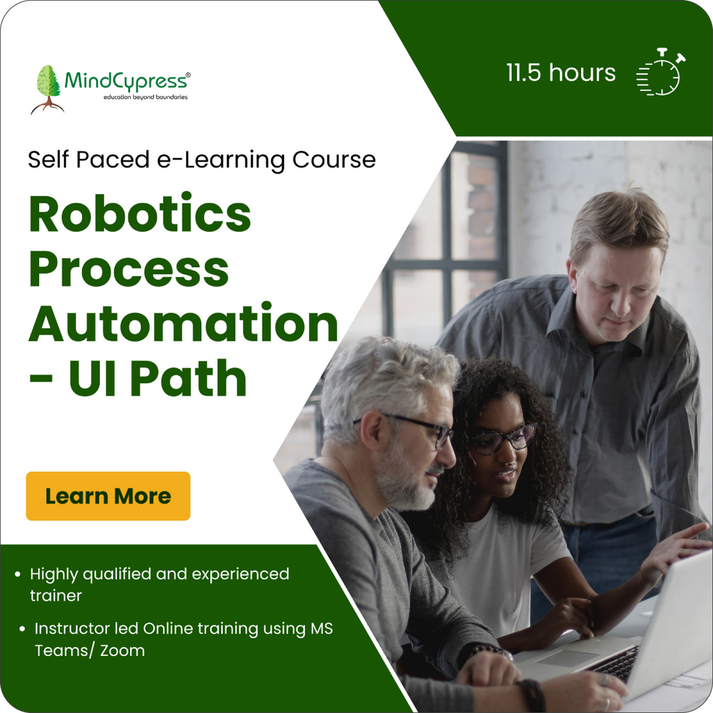 Robotics Process Automation - UI Path Self Paced eLearning Course ...